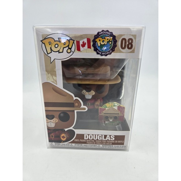 Funko | Toys | Funko Pop Around The World Douglas 8 Vinyl Figure With ...